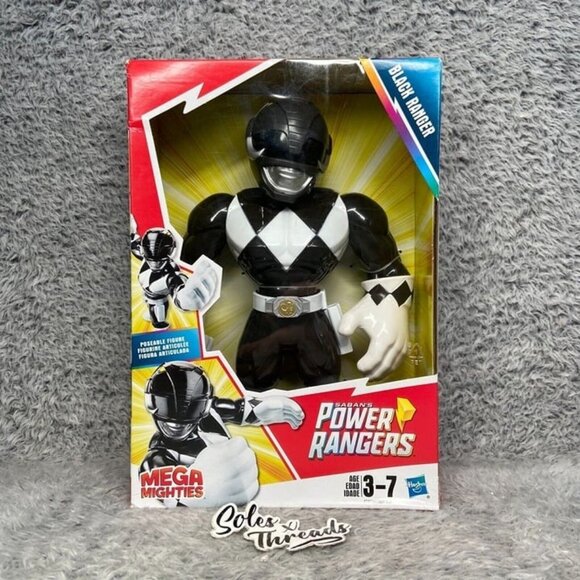 Hasbro | Toys | Power Rangers Playskool Heroes Mega Mighties Black ...